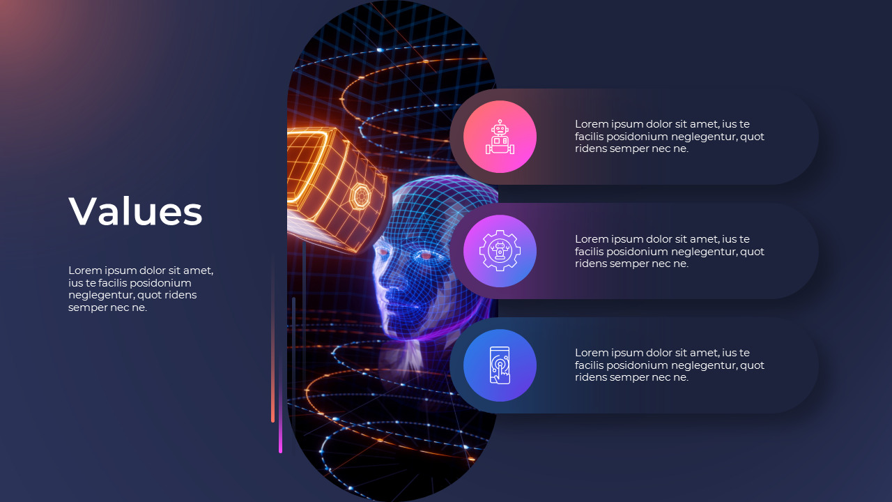 Perspective Technology presentation template ppt powerpoint