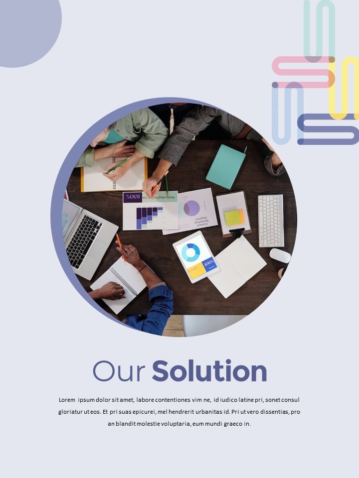 Business Report design template