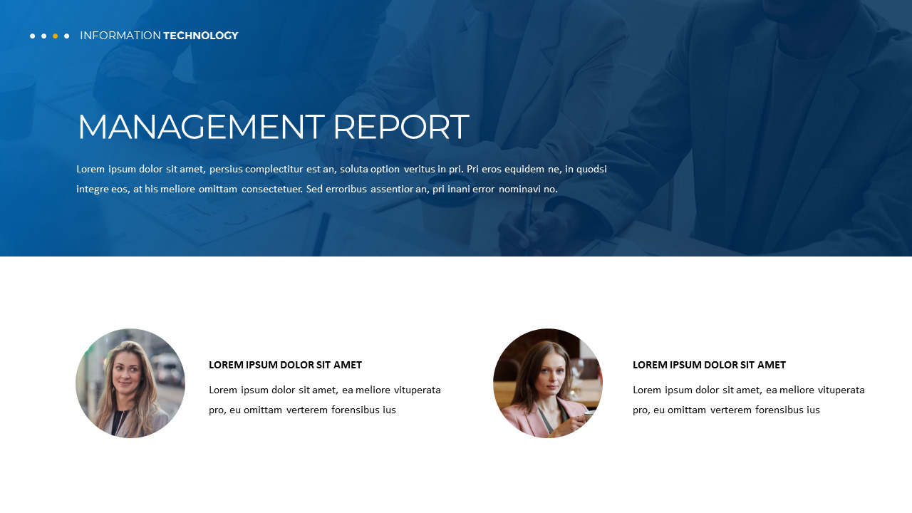 IT Company computer ppt background|Business|Templates