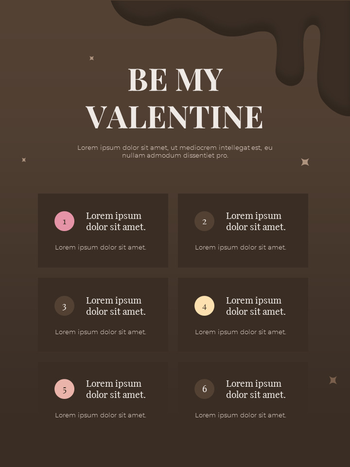 Sweet Valentine’s Day Theme best ppt template