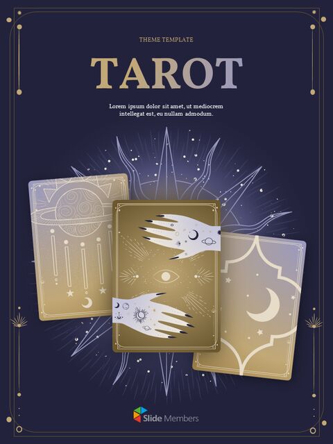 Tarot Theme professional google slides presentation