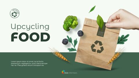 Upcycling Food Proposal Presentation Templates