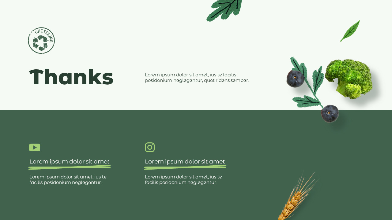 Upcycling Food Proposal Presentation Templates