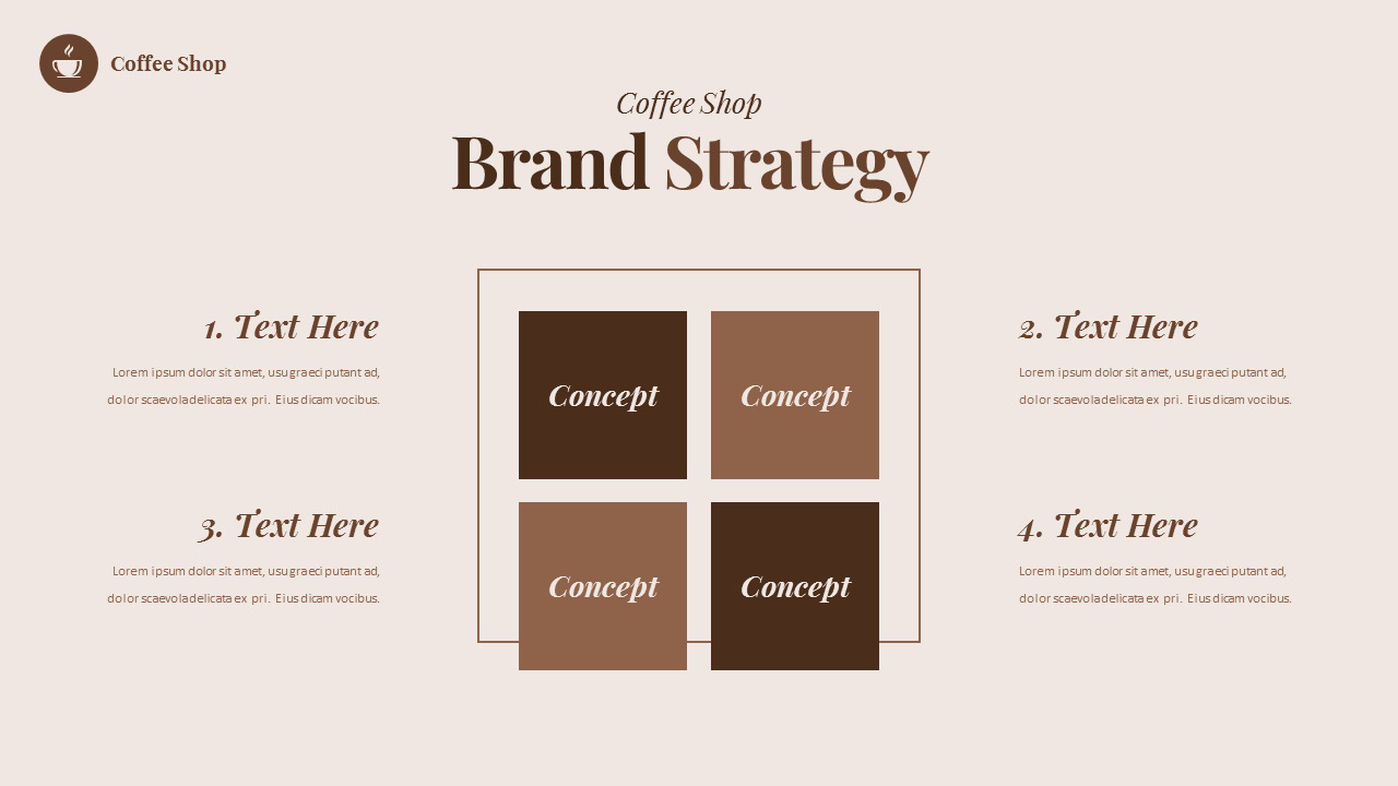 A Proposal to Enter Coffee Shop google slides theme