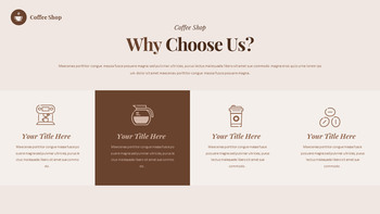 A Proposal to Enter Coffee Shop google slides theme