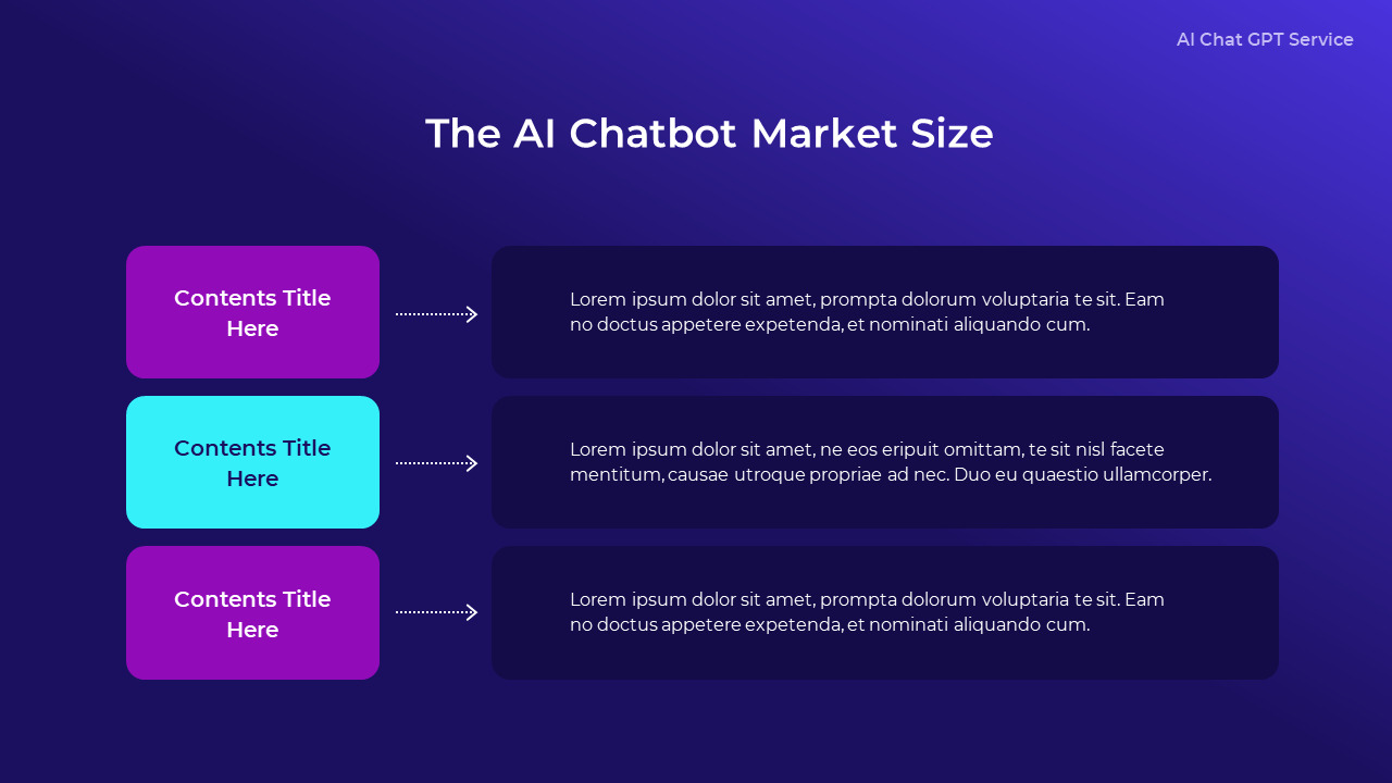 AI Chat GPT Service Best PowerPoint Templates