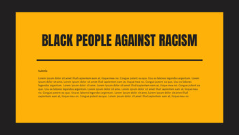 Black History Month Google PowerPoint Presentation