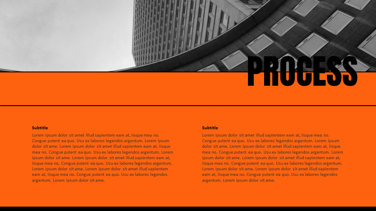 Company Profile presentation slide design