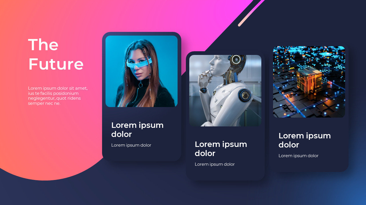 Perspective Technology pitch presentation template