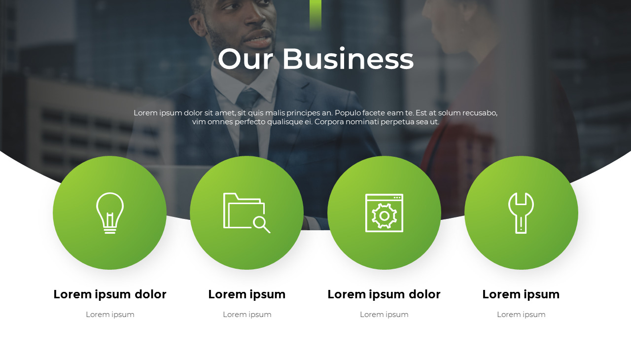 Professionally Corporate Business Google Slides Themes for Presentations