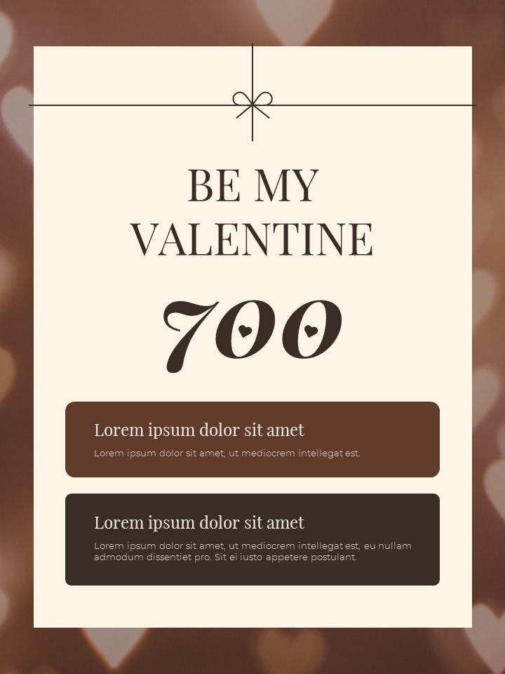 Sweet Valentine’s Day Theme best google slides templates