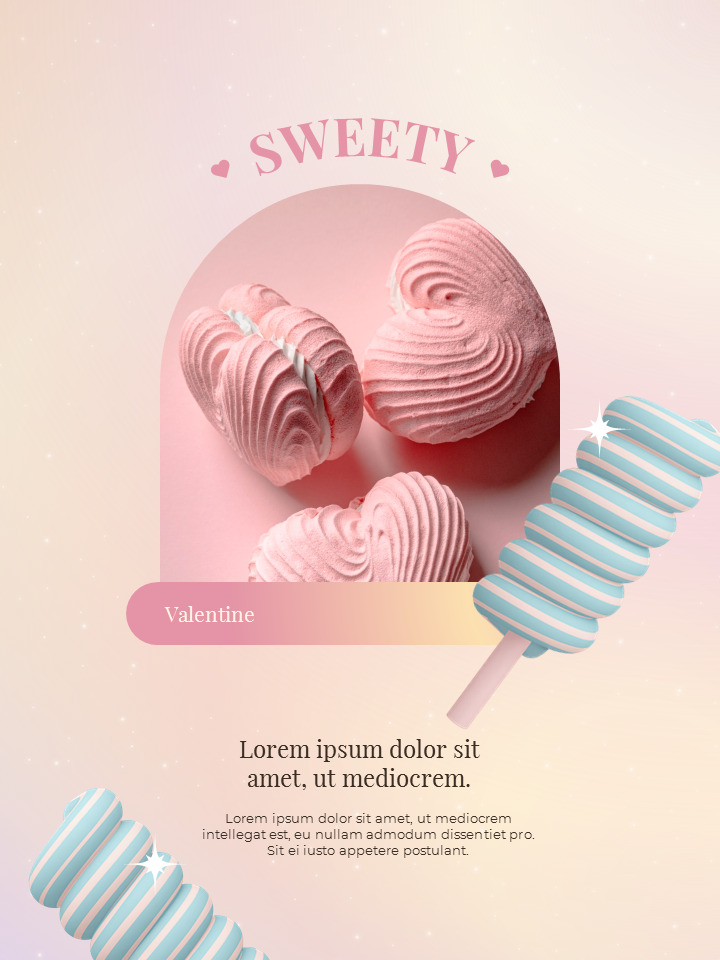 Sweet Valentine’s Day Theme best google slides templates