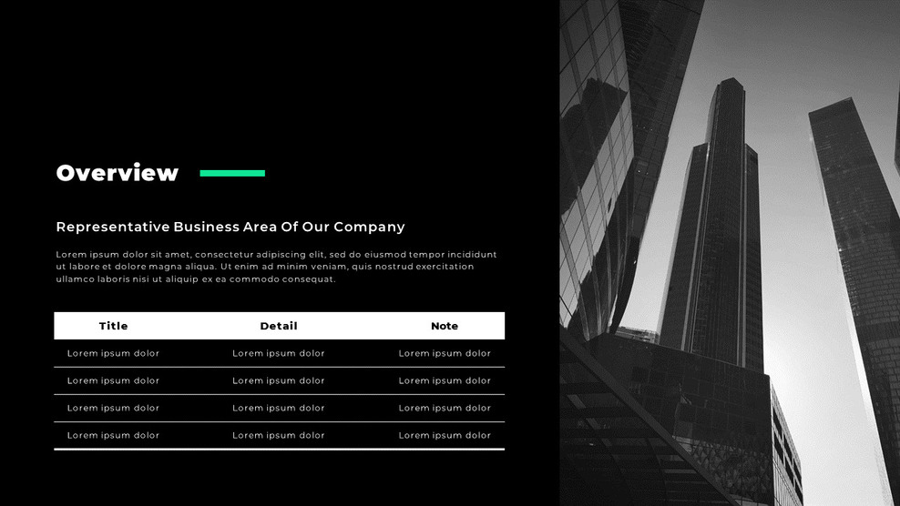 Business Introduction professional google slides presentation