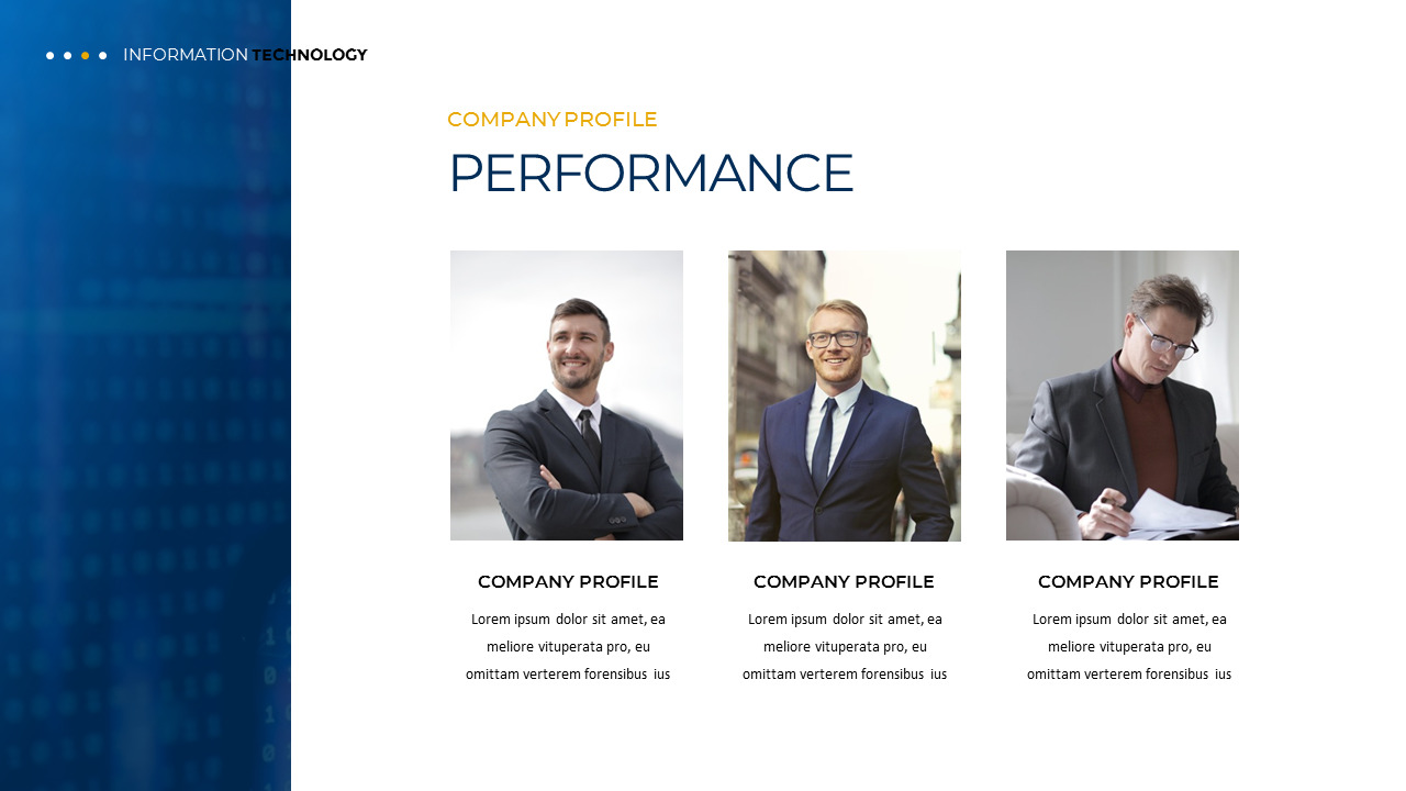 IT Company team presentation template|Business|Google Slides