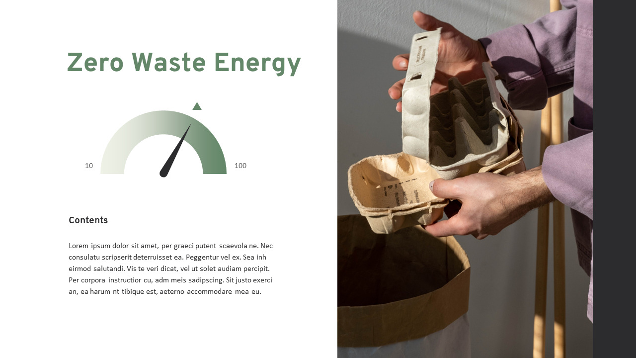 Zero Waste premium PowerPoint Templates