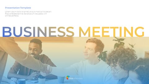 Business Meeting Simple Google Templates|Slides