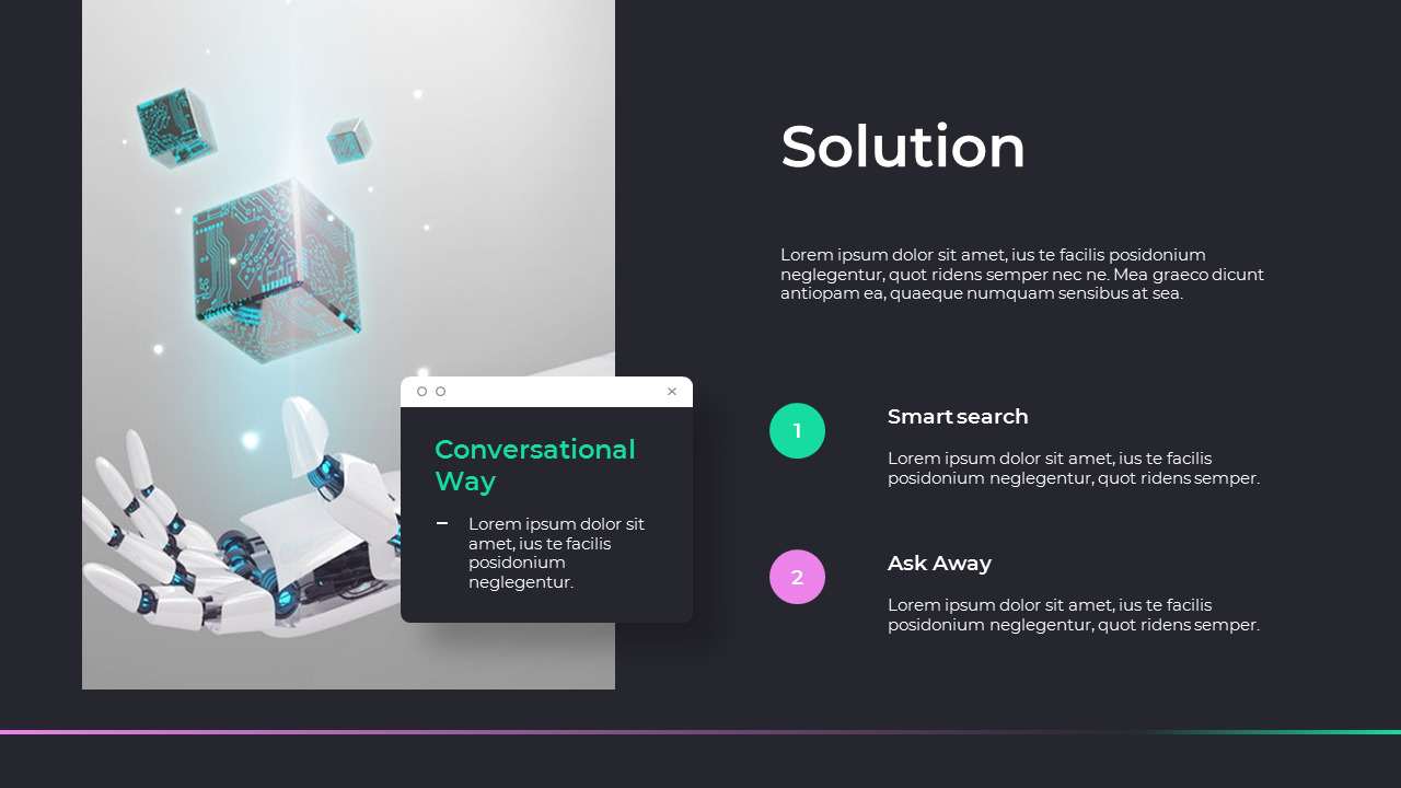 Chat GPT Open AI pitch presentation template