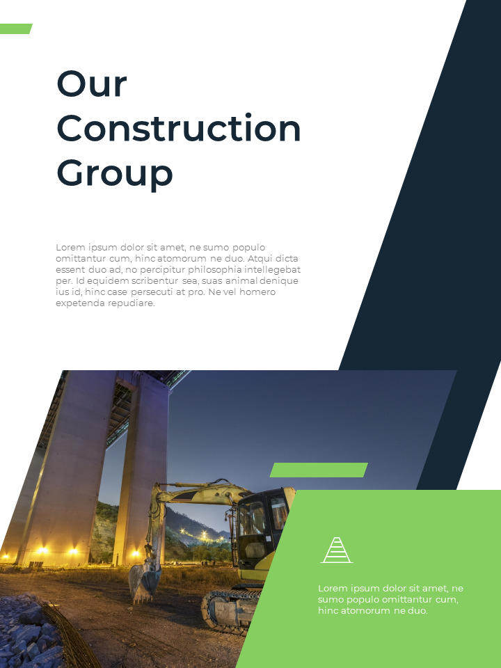 Construction Group Business Proposal ppt templates google slides template