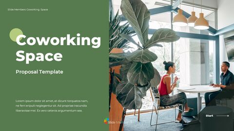 Coworking Space Proposal PowerPoint