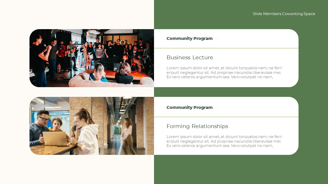 Coworking Space Proposal PowerPoint