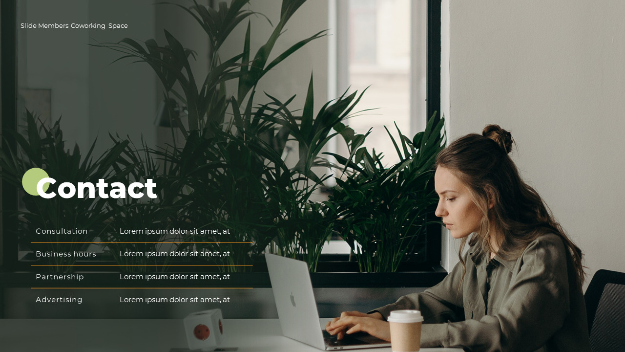 Coworking Space Proposal PowerPoint