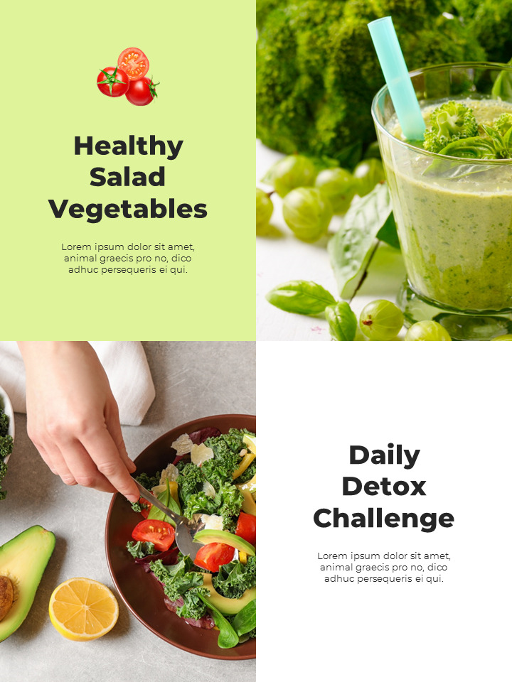 Healthy Diet Plan template ppt
