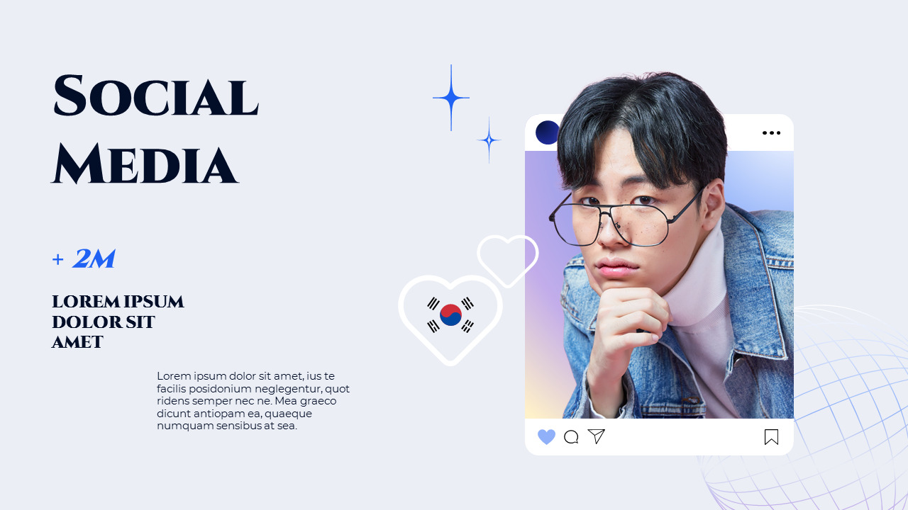 K-POP Boy Group Agency business presentation template