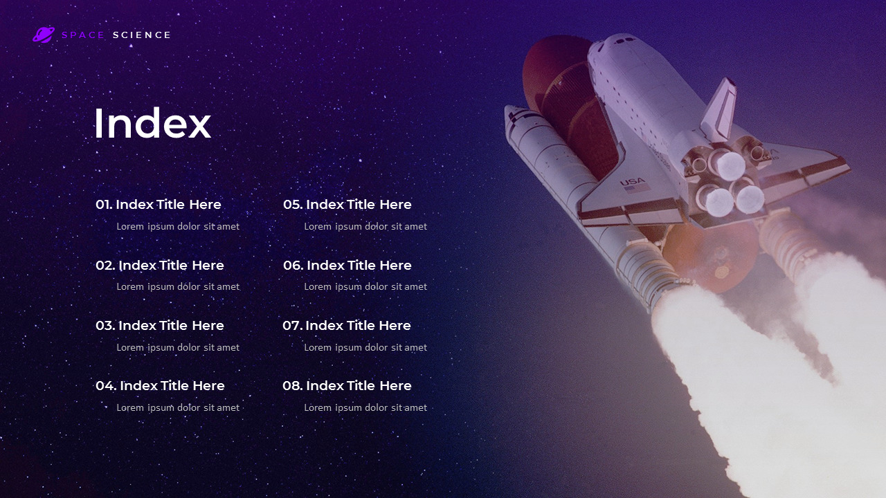 Space Science Easy Slides Design