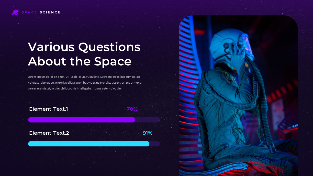 Space Science Easy Slides Design