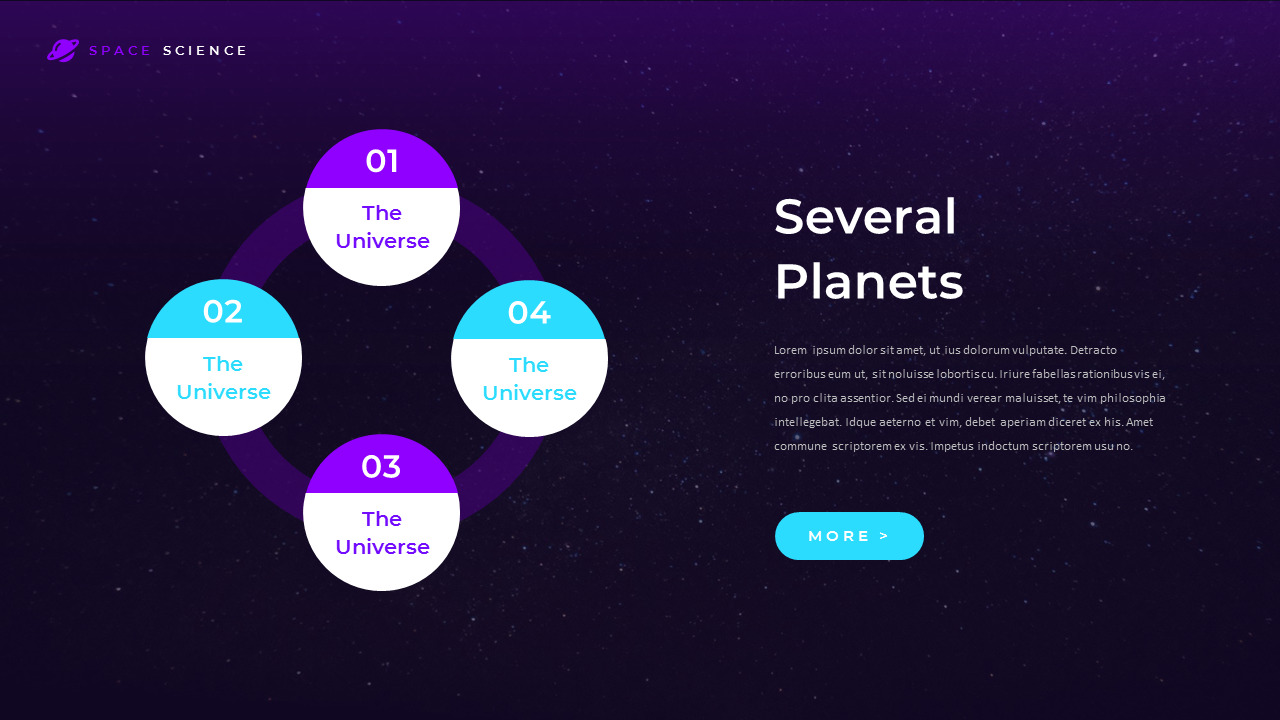 Space Science presentation template