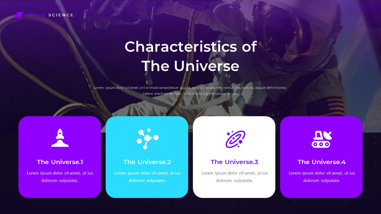 Space Science presentation template