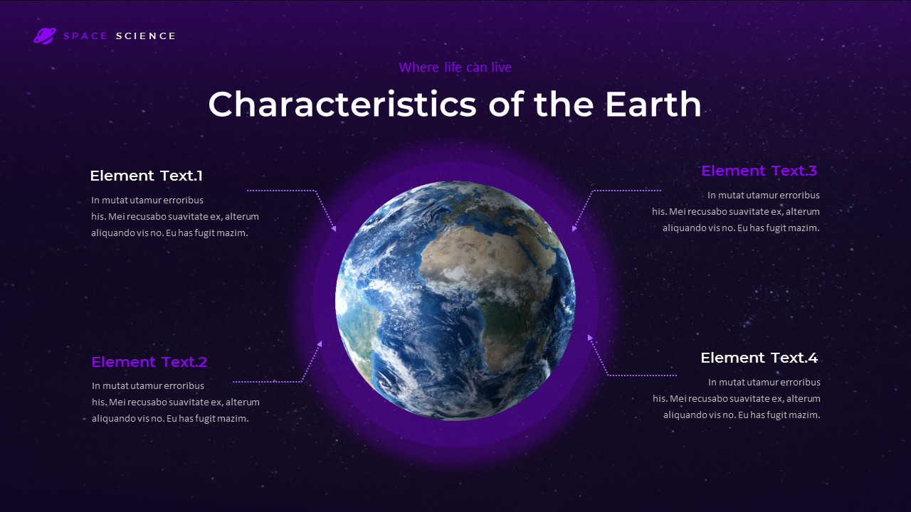 Space Science presentation template