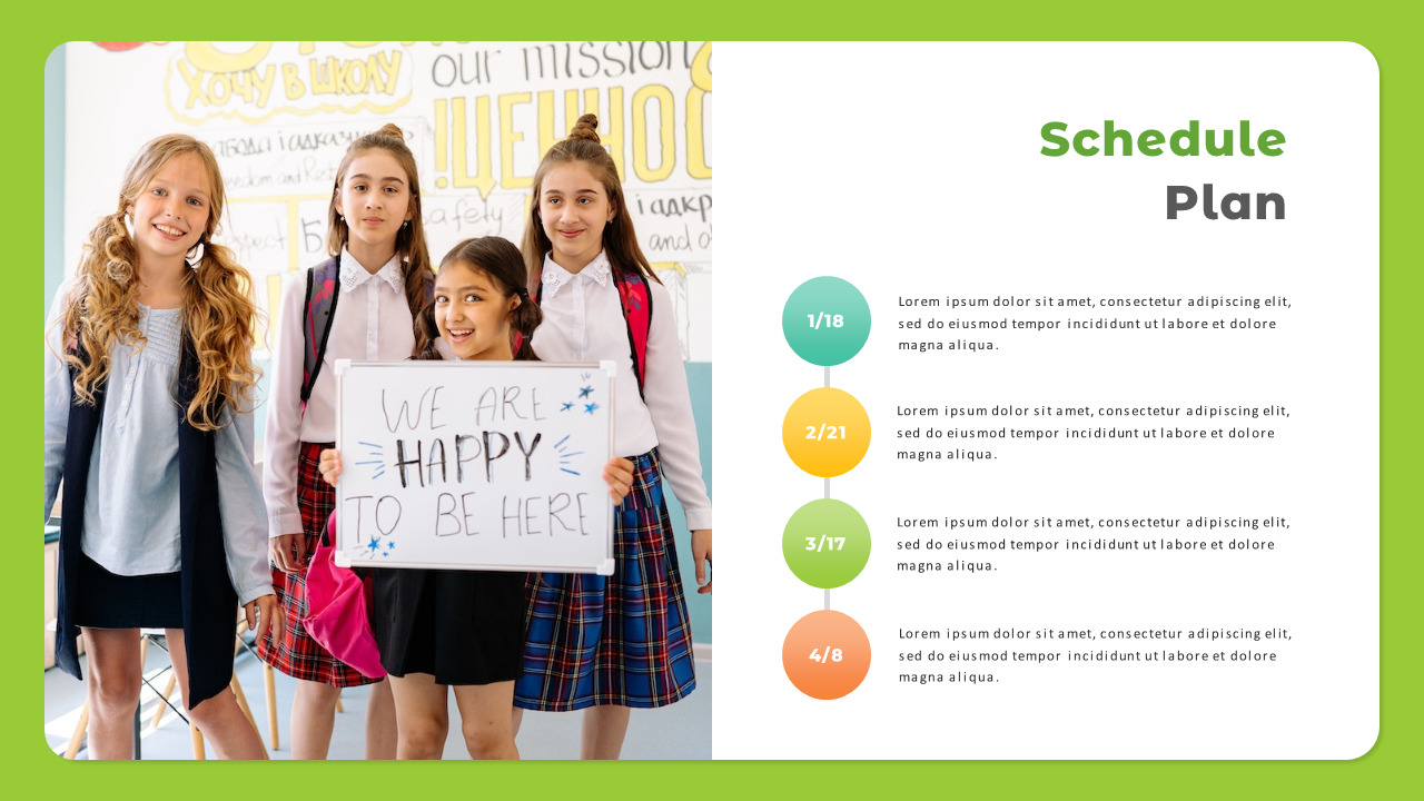 English Academy Introduction Easy PPT Template