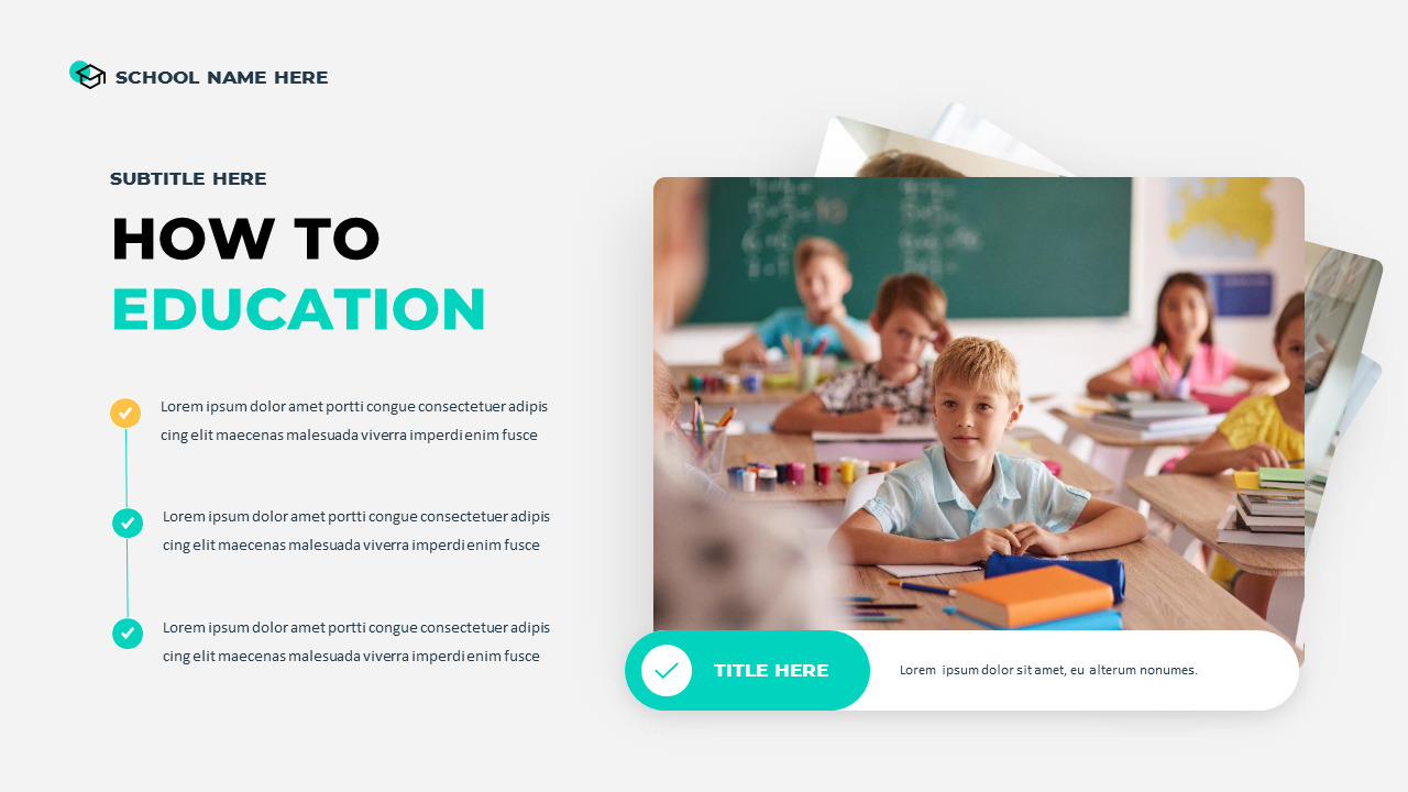 School Education PowerPoint Templates