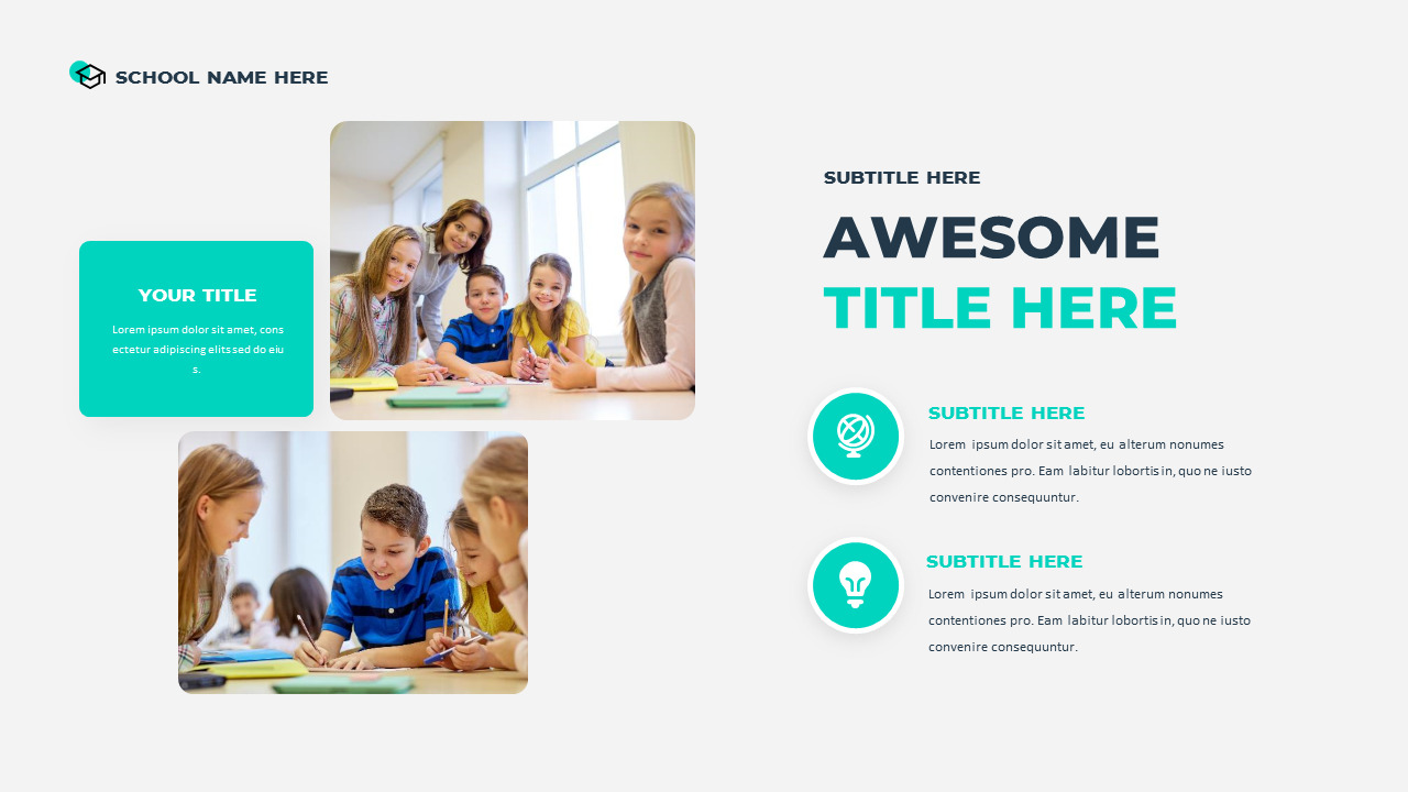 School Education PowerPoint Templates