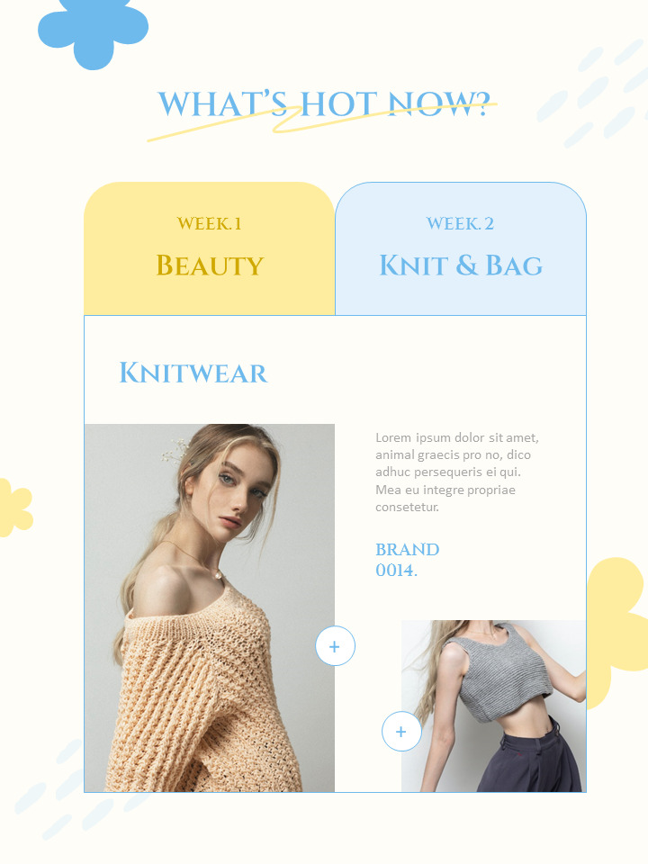 Spring Sale Coupon Event brochure design template