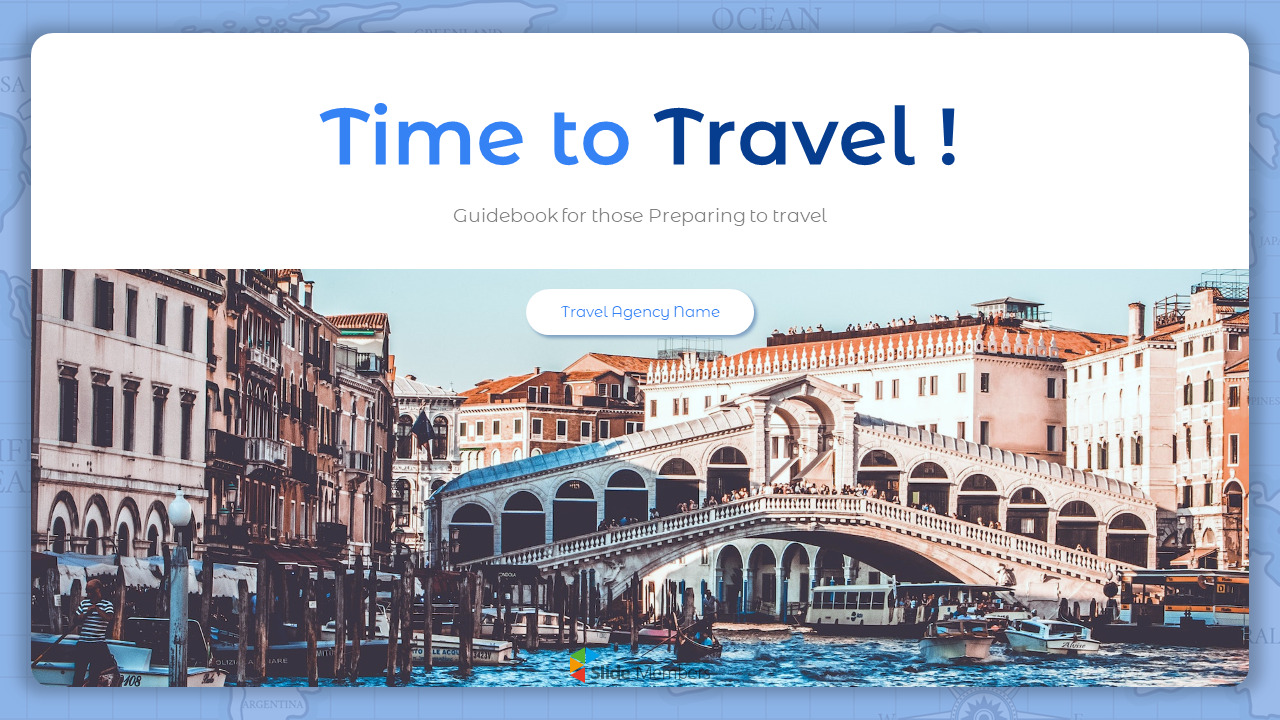 Travel Agency Introduction team presentation template