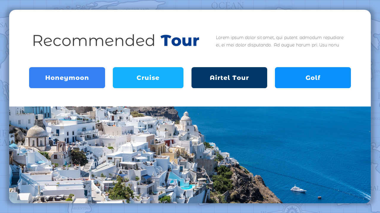 Travel Agency Introduction team presentation template