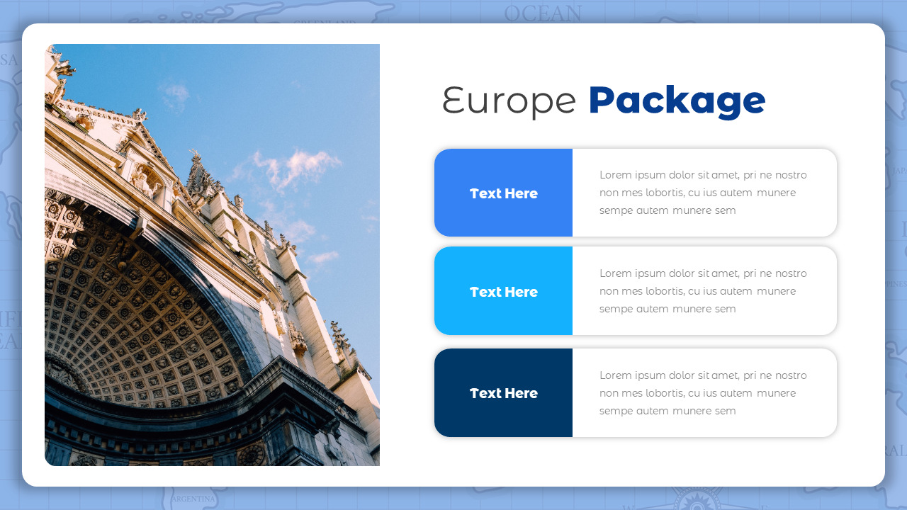 Travel Agency Introduction team presentation template