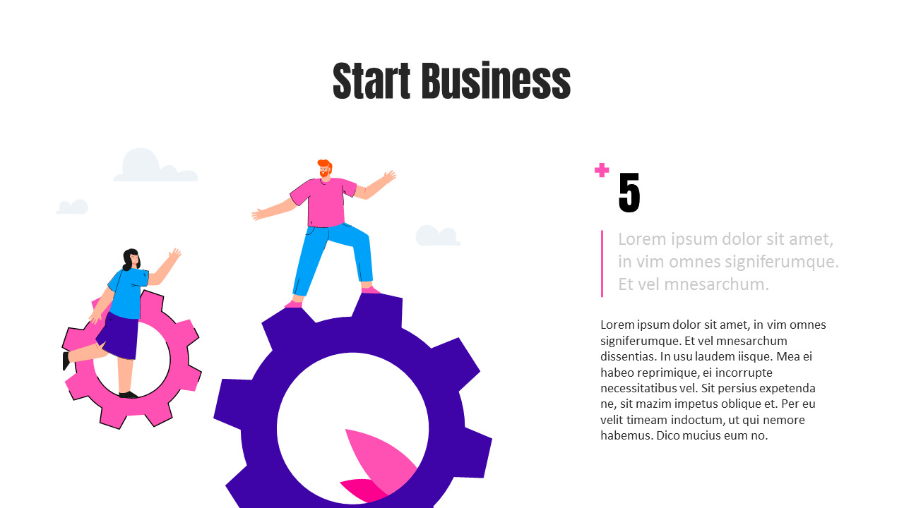 Business Goal Infographics Business Presentation Examples