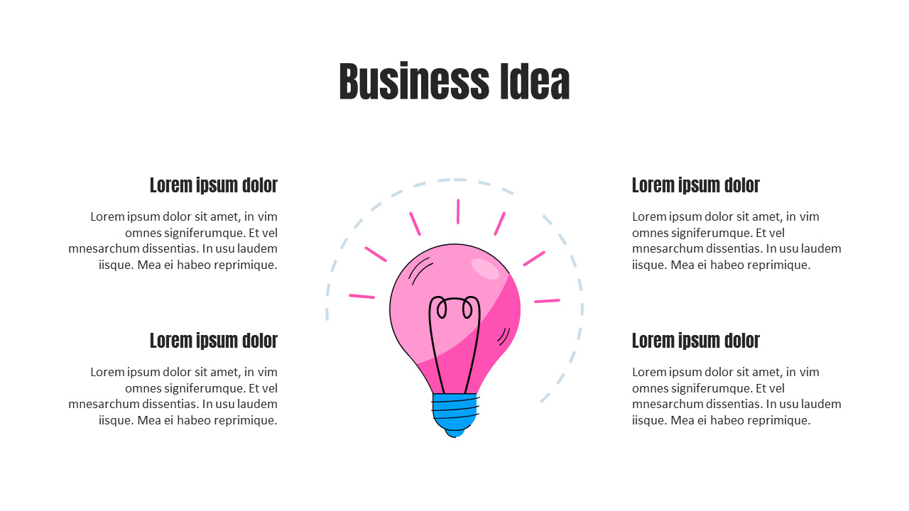 Business Goal Infographics Business Presentation Examples