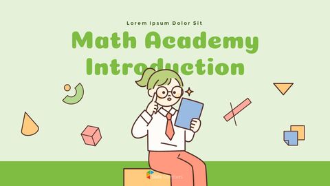 Math Academy Introduction Easy Presentation Template