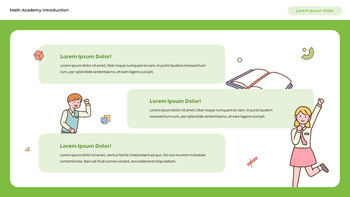 Math Academy Introduction Easy Presentation Template