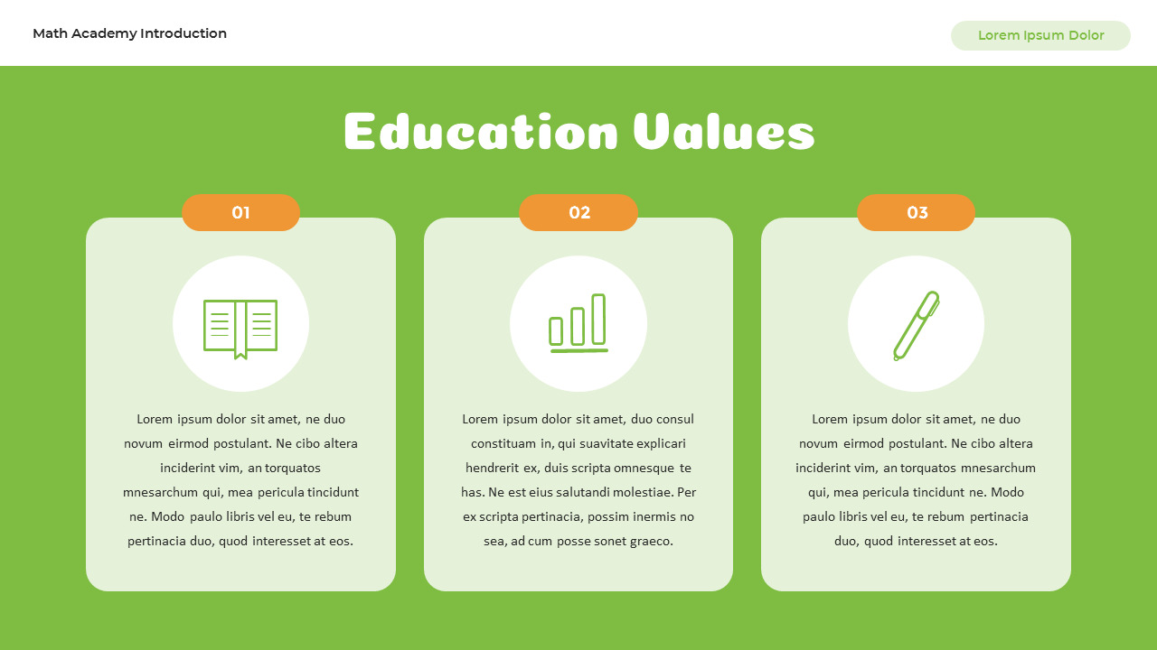 Math Academy Introduction Easy Presentation Template