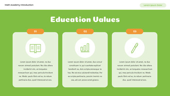 Math Academy Introduction Easy Presentation Template