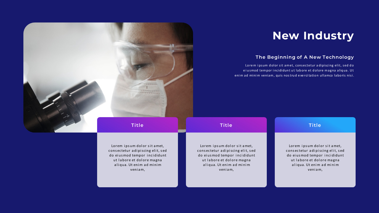 Semiconductor Investment Report plantillas de presentaci n