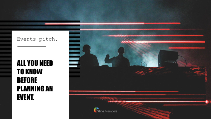 Event pitch Keynote|Lifestyle