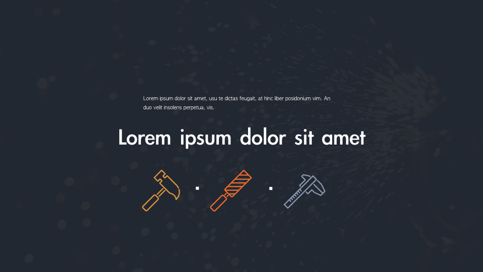 Tools Theme Keynote Design