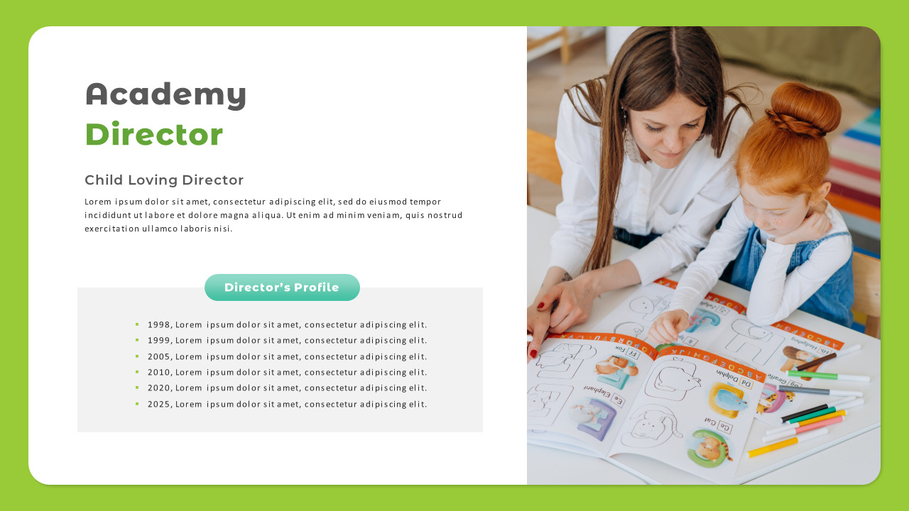 English Academy Introduction Google Slides for mac