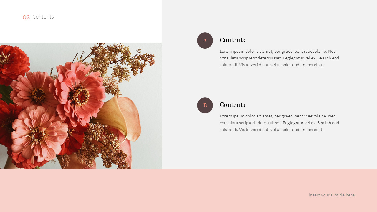 Floral Design Class Google Slides Templates|Lifestyle
